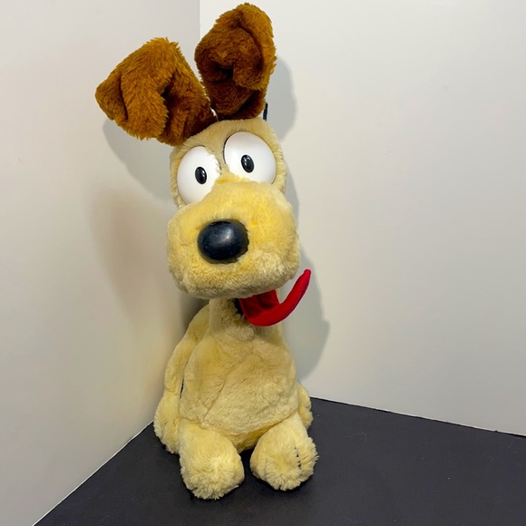 Garfield & Oddie | Toys | Vintage 983 Odie From Garfield 16 Plush Doll ...